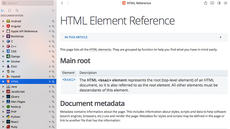 Access Documentation from Your Code Editor with Dash or Zeal — Nick Janetakis