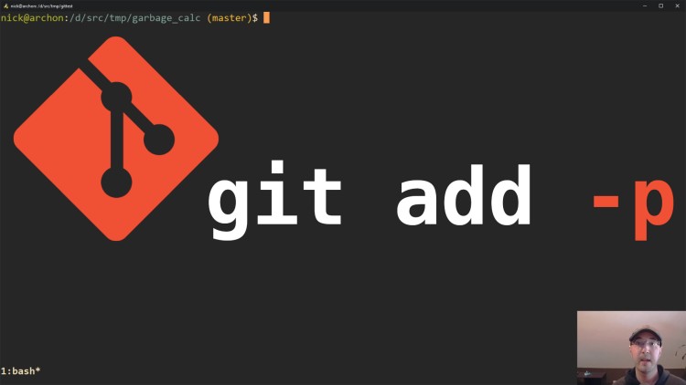 Creating Laser Focused Git Commits Using Git Add Patch — Nick Janetakis 6838