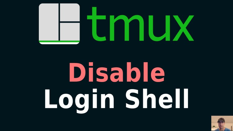 Prevent Tmux from Starting a Login Shell by Default — Nick Janetakis