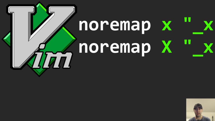 Remapping x, X and Del in Vim to Not Overwrite Your Clipboard — Nick Janetakis